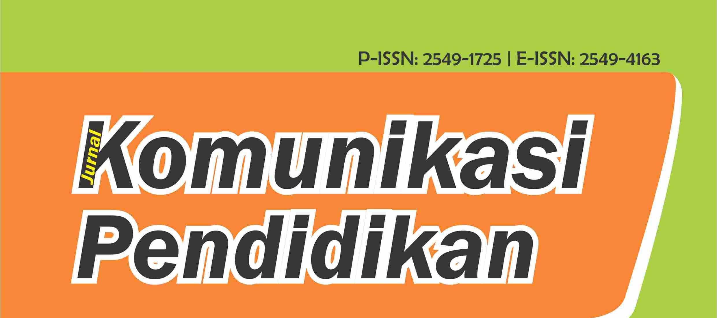 Jurnal Komunikasi Pendidikan Jurnal Komunikasi Pendidikan